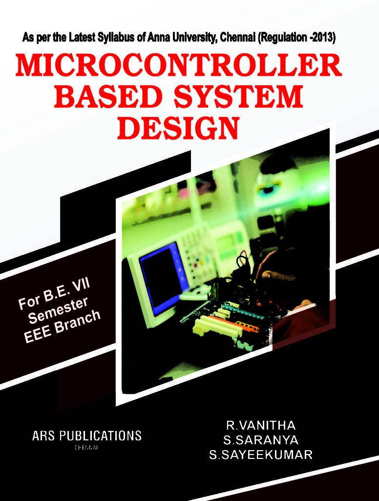 Microcontroller Based System Design - ARS Publications Microcontroller Based System Design - ARS Publications
