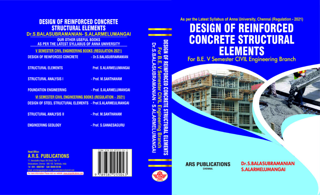 DESIGN OF REINFORCED CONCRETE STRUCTURAL ELEMENTS - ARS Publications