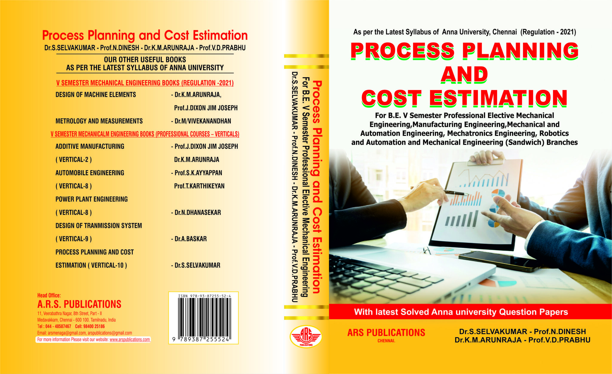 PROCESS PLANNING AND COST ESTIMATIOM - ARS Publications