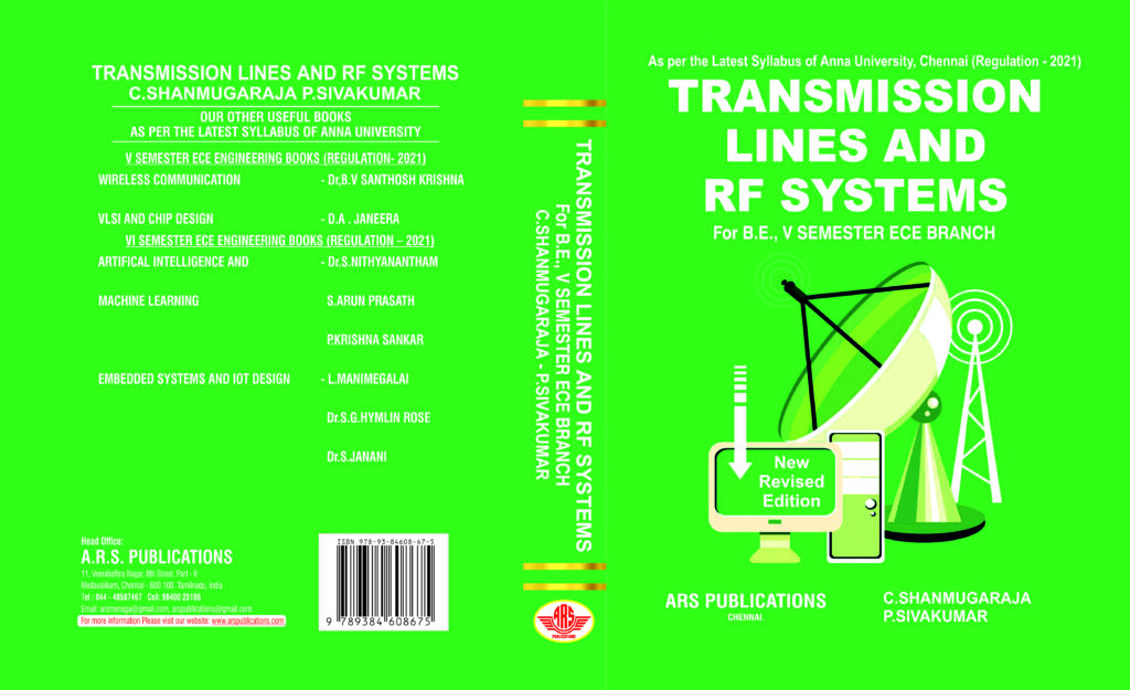 TRANSMISSION LINES AND RF SYSTEMS - ARS Publications