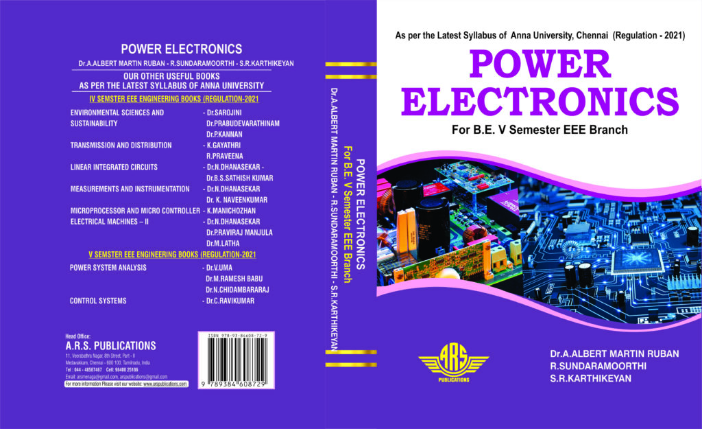 POWER SYSTEM ANALYSIS - ARS Publications POWER SYSTEM ANALYSIS - ARS Publications